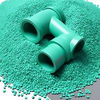 China Bulk PVC Plastic Pellets for Pipe Fitting Injection Molding - 1.35-1.45 g/cm³ Density, 70-80 Shore D Hardness for sale