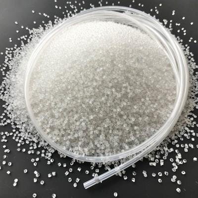 China Chlorinated Vinyl Polymer PVC Plastic Pellets 1-5mm Size, 20-60 MPa Tensile Strength for Injection Molding and Extrusion for sale
