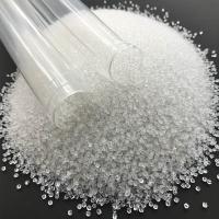 China High Transparency PVC Plastic Pellets Compound 1-5mm Size, Shore A 50-90 Hardness for Medical and Industrial Applications for sale
