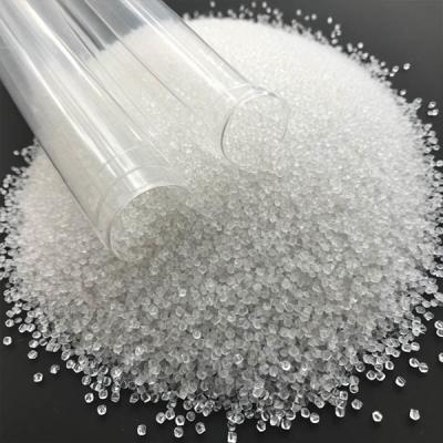 China High Transparency PVC Plastic Pellets Compound 1-5mm Size, Shore A 50-90 Hardness for Medical and Industrial Applications for sale