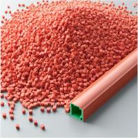 China Custom Flame Retardant PVC Pellets 1-5mm Size with 100-260°C Melting Point for Industrial Profiles for sale