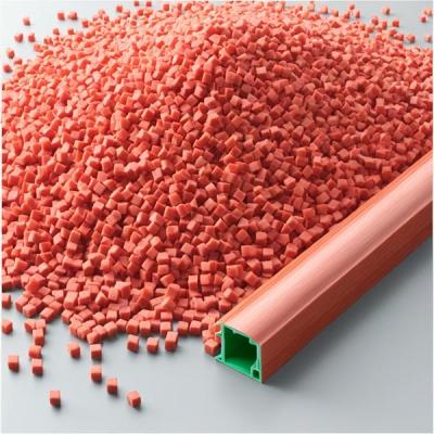 China Custom Flame Retardant PVC Pellets 1-5mm Size with 100-260°C Melting Point for Industrial Profiles for sale