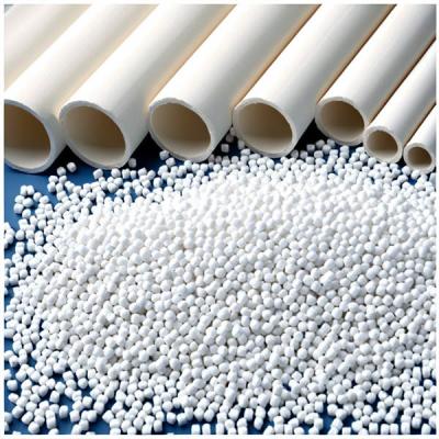 China OEM Anti Wear Virgin PVC Pellets Granules for Pipe Production - 20-60 MPa Tensile Strength, 100-260°C Melting Point for sale