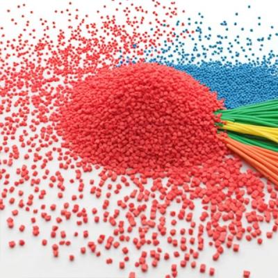 China UL-Certified Red Reprocessed PVC Compound Particles - 105°C Temperature Resistance, Shore A 85 Hardness for Cable Insulation for sale