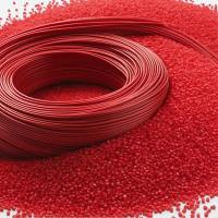 China Extruded Flame Retardant Flexible PVC Compound Beads 90℃ Temperature Resistant UL94 V-0 for Wire and Cable Insulation for sale