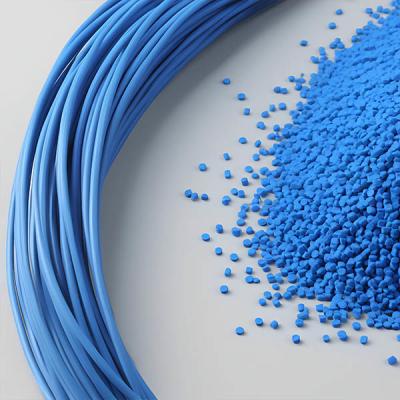 China Fire Resistant PVC Compound Granules for 70℃ Cable Insulation - UL94 V-2 Rated, 1.35 G/cm³ Density for sale
