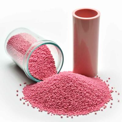 China Polypropylene Pink Foaming Agent Masterbatch for PU PE Pipe - 10-50% Pigment Content, 100-300°C Heat Resistance for sale