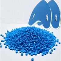 China Foamed Blue EVA Color Masterbatch for Swimming Boards - Heat Resistant to 200°C with 7-8 Light Fastness Grade for sale