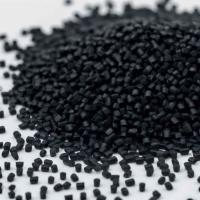 China PC ABS Carbon Fiber Conductive Masterbatch - 11.5g/10min MFI, 1725 Mpa Bending Modulus Plastic Beads for sale
