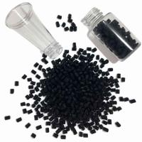 China PA Nylon Conductive Masterbatch 15-30% Carbon Fiber Content with 10³-10⁹ Ω Surface Resistivity for Injection Molding for sale