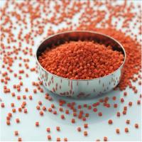 China Nylon PA Color Masterbatch Orange Plastic Pellets 35-45% Pigment Content for Injection Molding and Extrusion for sale