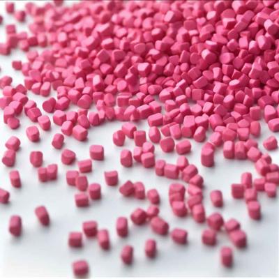China PE PP Polypropylene Masterbatch Granules 40-80% High Concentration with Temperature Resistance -30℃ to 260℃ and Custom Colors for sale