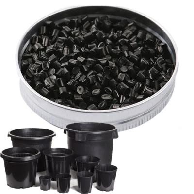 China PE Black Color Masterbatch 20% Pigment Content for Plastic Injection Molding - 3-5mm Granules with 280°C Thermal Stability for sale