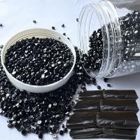 China Polyethylene Black Color Concentrate Masterbatch for Plastic Films - 40-50% Carbon Black Content, 2-10 G/10min Melt Flow Rate for sale