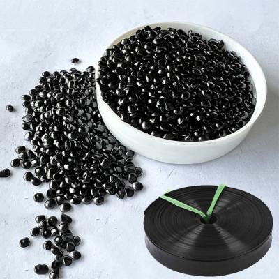 China Polyethylene Black Color Masterbatch Granules for Injection Blow Molding with 30-40% Carbon Black Content and 99% Light Blocking Rate for sale