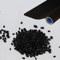 China PVC Flooring Carbon Black Masterbatch with 45% Pigment Content and 300℃ Heat Resistance for UV Protection for sale