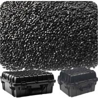 China Black Color Masterbatch for Blow Molding - 45% Pigment Content, 300°C Heat Resistance | Custom Toolbox Additive for sale
