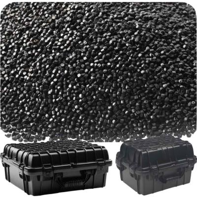 China Black Color Masterbatch for Blow Molding - 45% Pigment Content, 300°C Heat Resistance | Custom Toolbox Additive for sale
