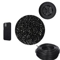 China FDA Approved Black Color Masterbatch with 300°C Heat Resistance and 25-50% Pigment Content for Plastic Manufacturing for sale