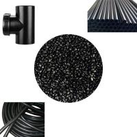 China Black Color Masterbatch with 300°C Heat Resistance and 2-10 g/10min Melt Flow Rate for Industrial Applications for sale