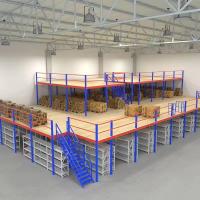 China Warehouse Mezzanine Floors Storage Racking Workshop Steel Storage Shelf Warehouse Shelving System for sale