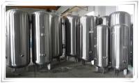 China Stainless Steel Air Compressor Receiver Tank 60 Gallon / 80 Gallon / 100 Gallon for sale