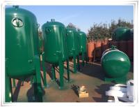 China Carbon Steel Vertical Air Receiver Tank For Water Treatment Customized Color for sale