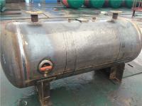 China Horizontal Stainless Steel Air Receiver Tanks For Machinery Manufacturing / Textile Industry for sale