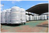 China Ethanol / CNG Compressed Air Storage Tank , 8mm Thickness Air Compressor Holding Tank for sale