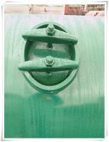China 2 Tons 5000 Liters Nitrogen Storage Tank , Horizontal Air Compressor Receiver Tank for sale