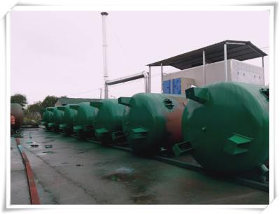 China Carbon Steel Air Compressor Reservoir Tank , Small Portable Rotary Compressed Air Tank for sale