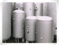 China Stainless Steel Auxiliary Air Compressor Receiver Tank With Frosting Fabrication Processing for sale