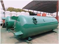 China Horizontal Sandblasting Galvanized Steel Water Storage Tanks 300 Litre - 3000 Litre for sale