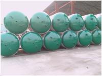 China Industrial Compressed Air Vacuum Receiver Tank Carbon Steel Medium Pressure for sale