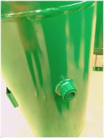 China Elliptical Dish End Stainless Steel Air Receiver Tank , Pneumatic Pressure Vessel for sale