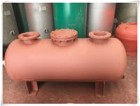 China Carbon Steel Horizontal Air Compressor Receiver Tank Of Screw Compressor Medium Pressure for sale
