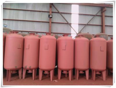 China Red Color Water Pump Diaphragm Pressure Tank For Water Supply System High Building for sale