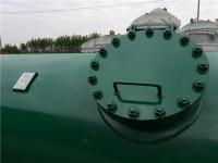 China High Pressure Gas Storage Tanks For Emergency Oxygen Horizontal Low Alloy Steel Material for sale