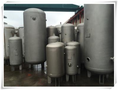 China Low Alloy Steel Vertical Air Receiver Tank For Storing Compressed Oxygen for sale