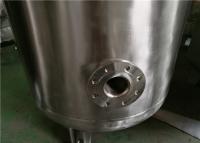 China Refillable Stainless Steel Compressed Air Receiver Tank For Non Toxic Gases 5000L Capacity for sale
