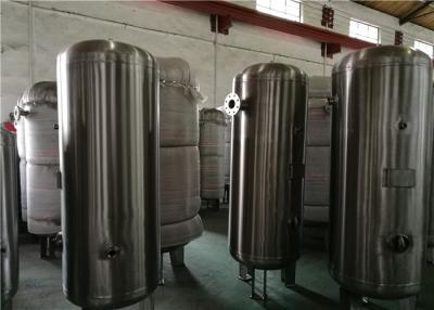 China Refillable Stainless Steel Compressed Air Receiver Tank For Non Toxic Gases 5000L Capacity for sale