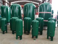 China 400 Gallon Vertical Industrial Compressed Air Receiver Tanks High Temperature Resistant for sale