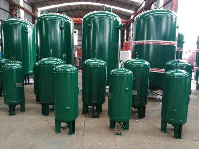 China 400 Gallon Vertical Industrial Compressed Air Receiver Tanks High Temperature Resistant for sale