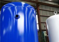 China Customized Capacity Vertical Air Receiver Tank , Auxiliary Air Compressor Surge Tank for sale