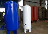 China Customized Capacity Vertical Air Receiver Tank , Auxiliary Air Compressor Surge Tank for sale