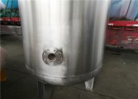China 232psi Pressure Horizontal Air Compressor Tank , Water / Gas / Propane Storage Tanks for sale