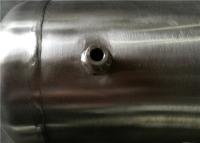 China Stainless Steel Vertical Air Receiver Tank 3000psi Pressure ASME Certificate for sale