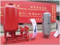 China 0.6 MPa Pressure Diaphragm Pressure Tank Galvanized Stainless Steel High Volume for sale