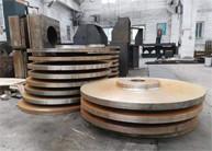 China GG25 GG20 Jaw Crusher Flywheel Mining crushing Machine Parts for sale