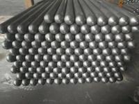 China Black Thermocouple Protection Deep Drilled Iron Tube Upgraded Ceramic Enamel for sale